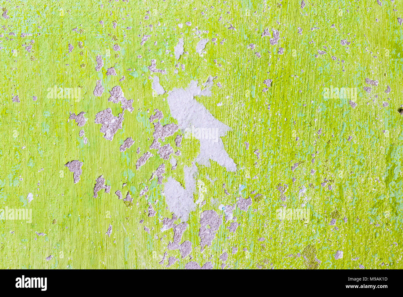 Green repair wall background. Rough housework wallpaper design backdrop ...