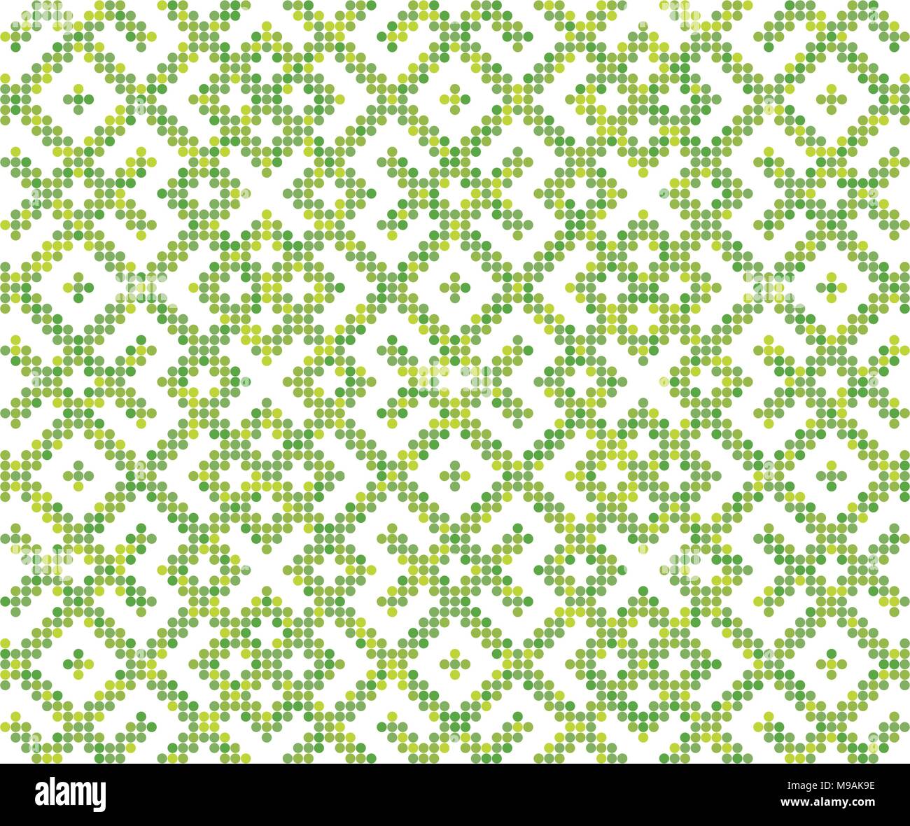 Seamless traditional Russian and slavic ornament.Four-color palette of ...