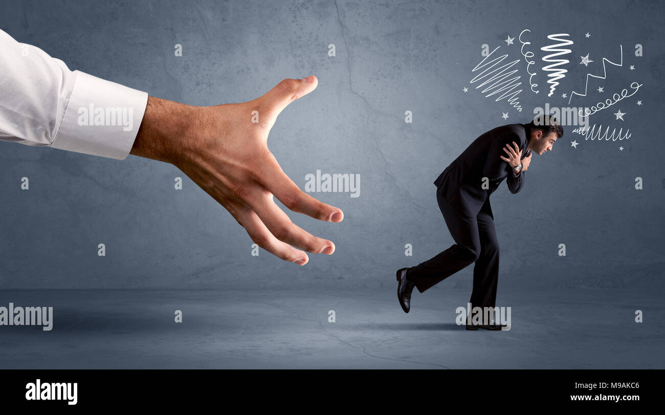 Scared Man Running Away High Resolution Stock Photography and Images - Alamy