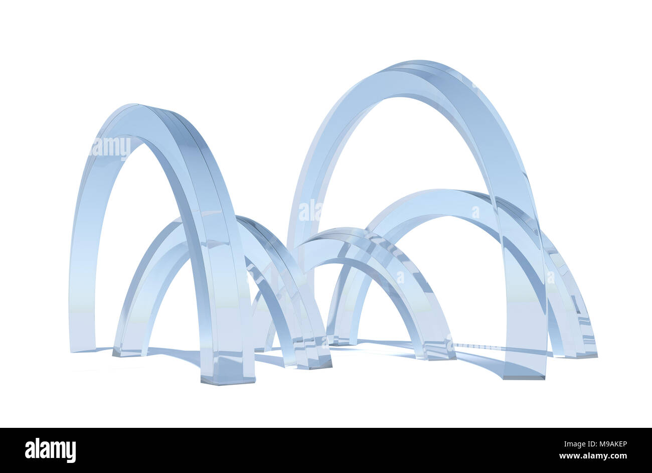 Abstract architecture, light, curve Cut Out Stock Images & Pictures - Alamy