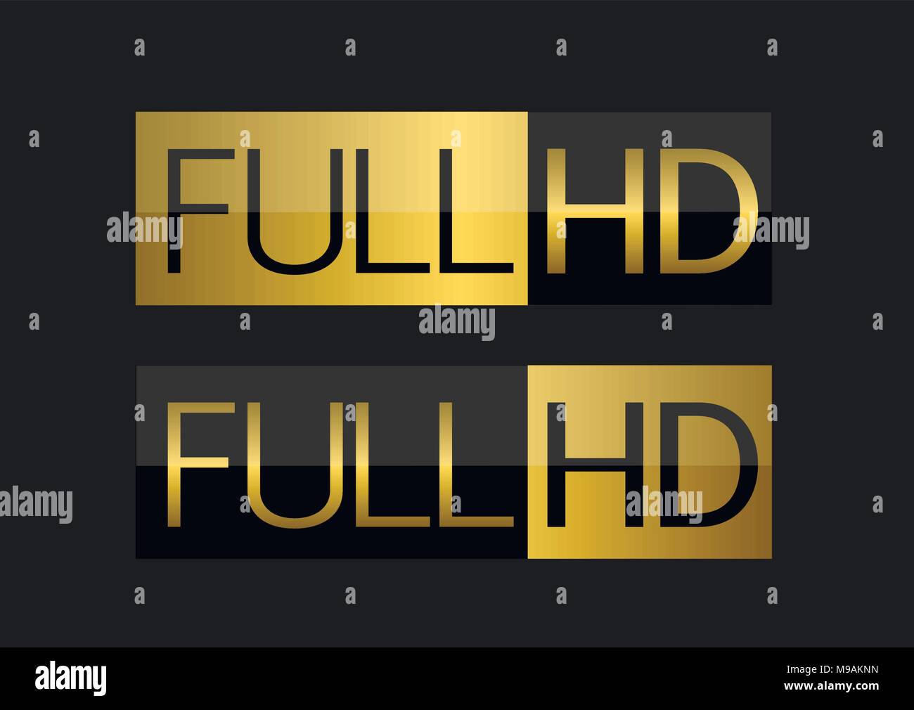 Full HD label Stock Vector Image & Art - Alamy