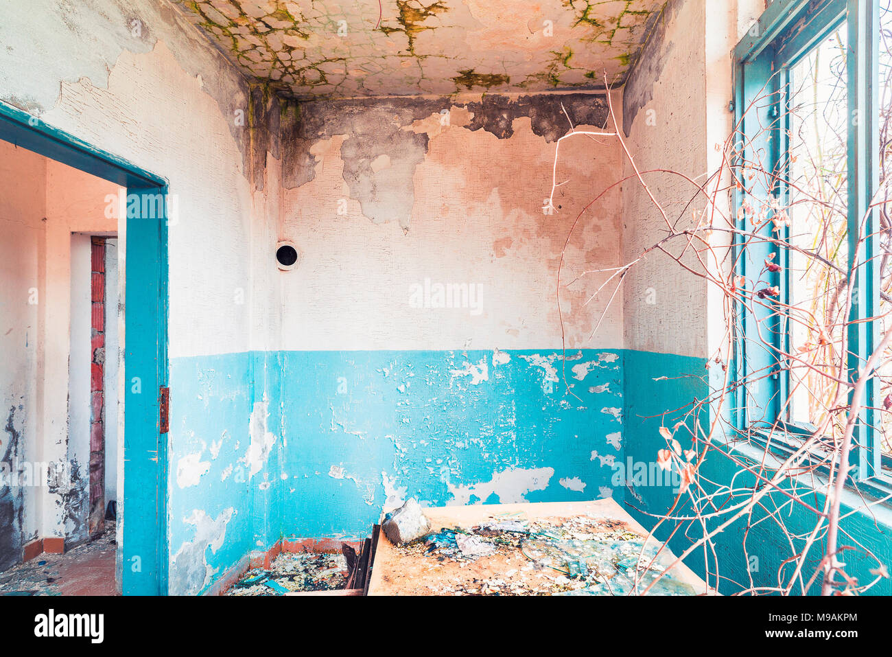 Destroyed office hi-res stock photography and images - Alamy