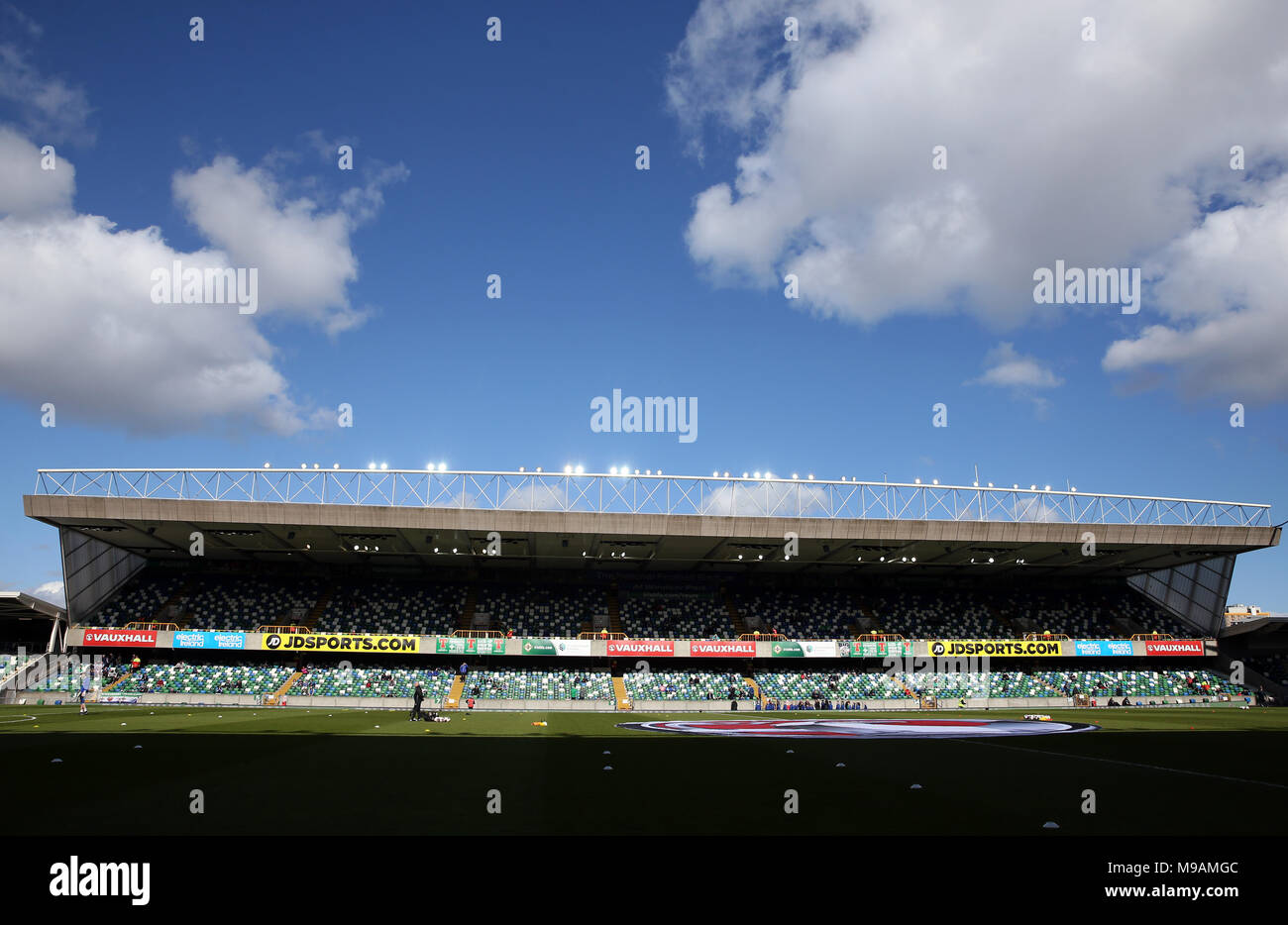 Football stadium belfast hi-res stock photography and images - Alamy