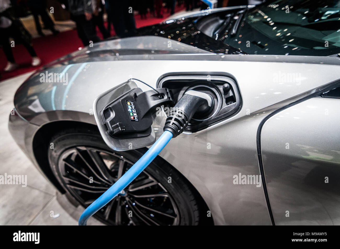 Switzerland, March 2018 - magnificent cars and hypercars on display at ...