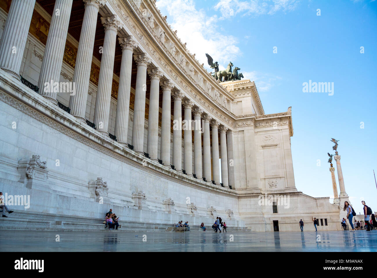 Altare della Patria, rome, italy Stock Photo - Alamy