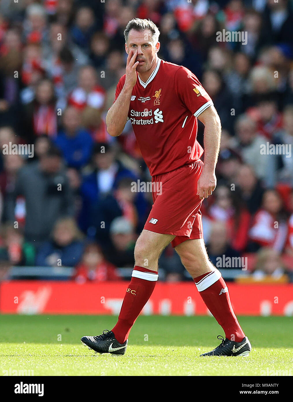 Liverpool legends v bayern munich legends hi-res stock photography and ...