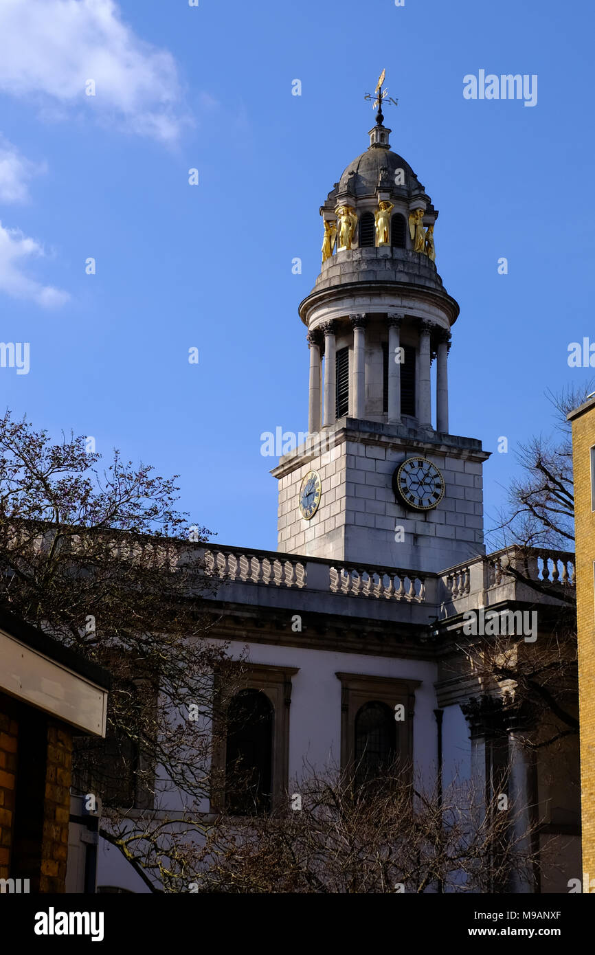 St Marylebone Church - London W1 Stock Photo - Alamy