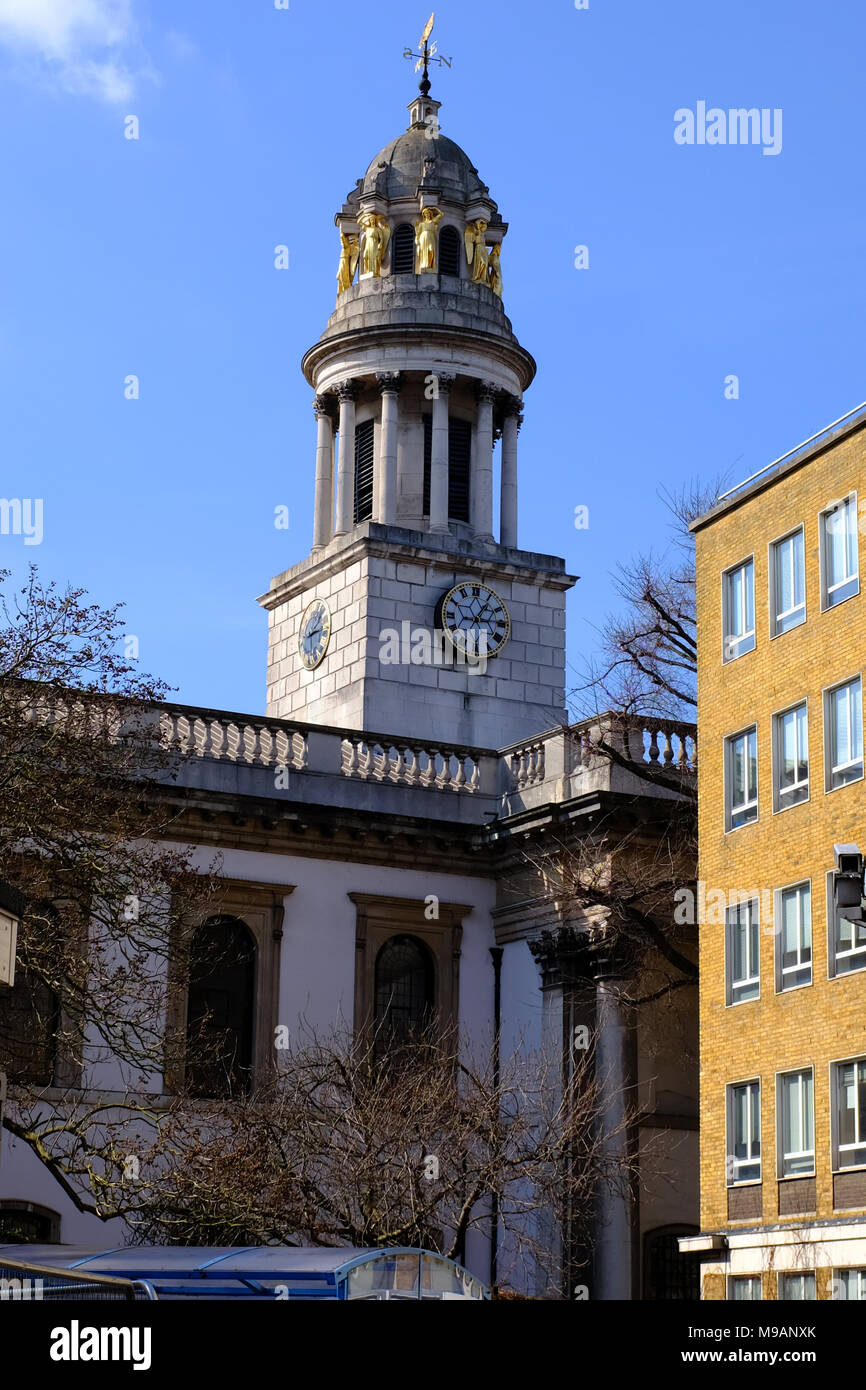 St marylebone old church london hi-res stock photography and images - Alamy