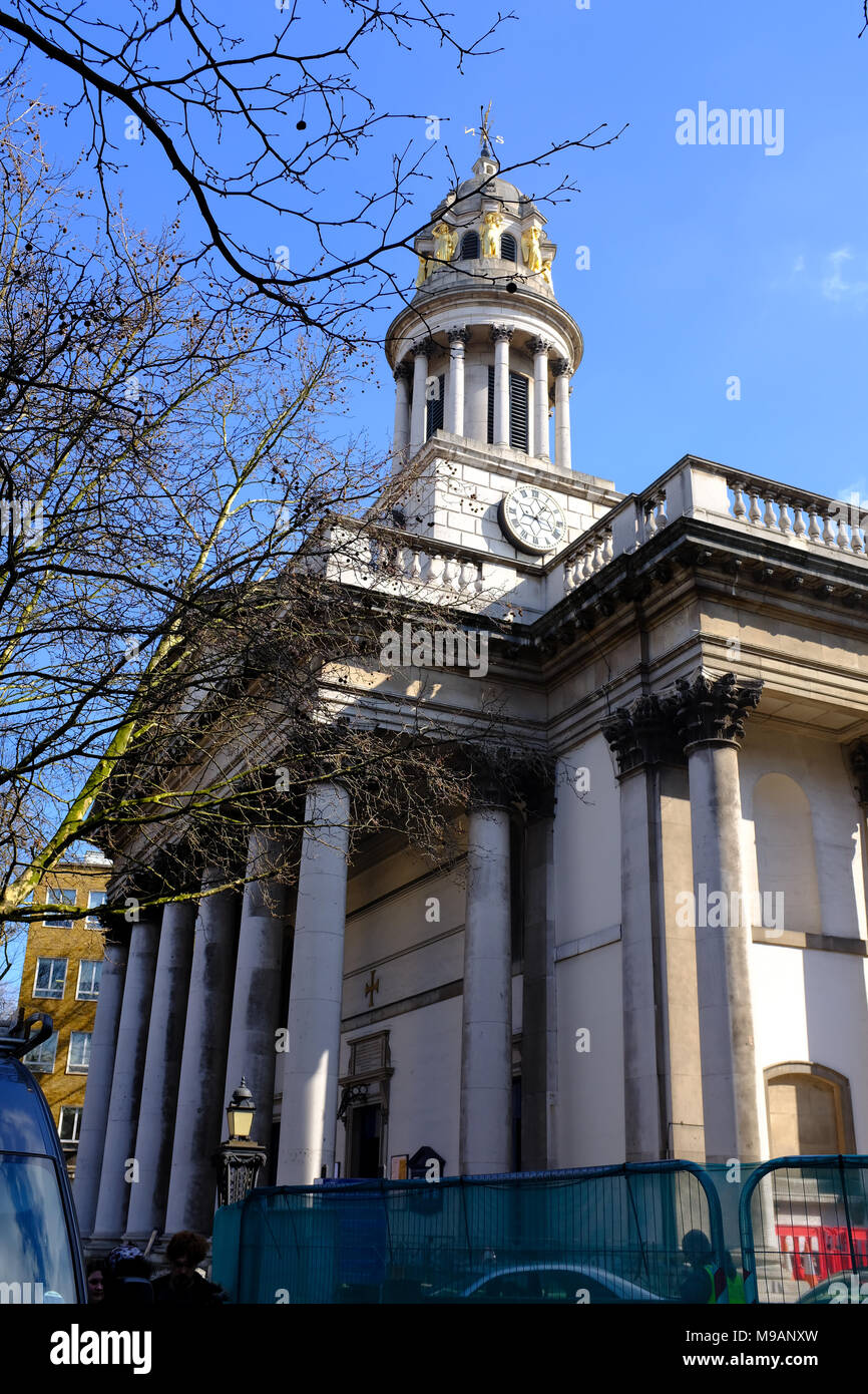 St Marylebone Church - London W1 Stock Photo - Alamy