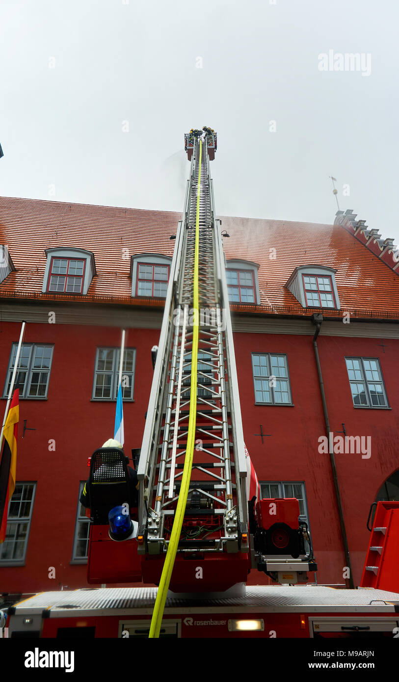 Fire Rescue Ladder Stock Photos & Fire Rescue Ladder Stock Images - Alamy