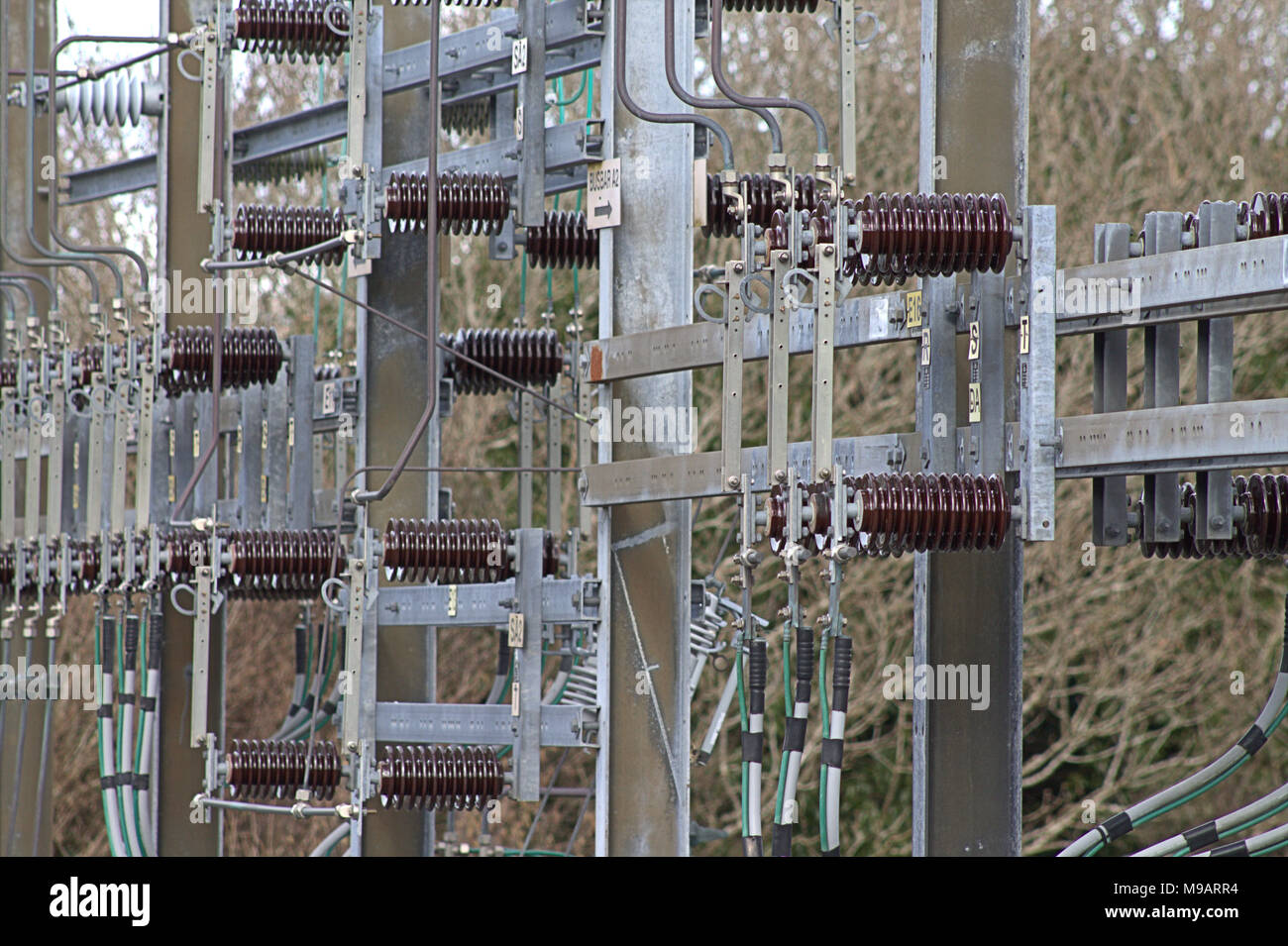 High voltage electrical substation hi-res stock photography and images ...