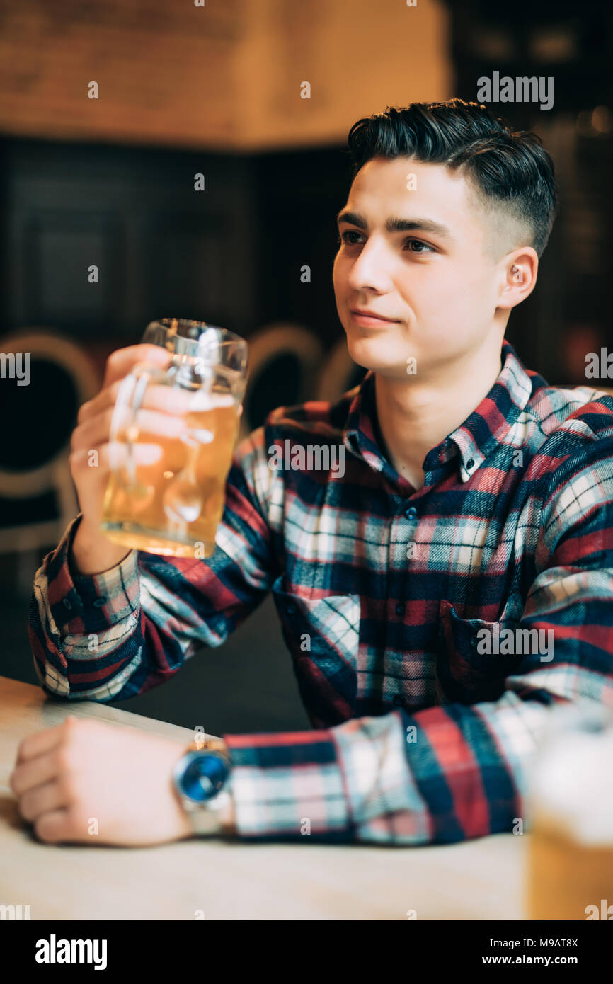 Alcohol free lager hi-res stock photography and images - Alamy
