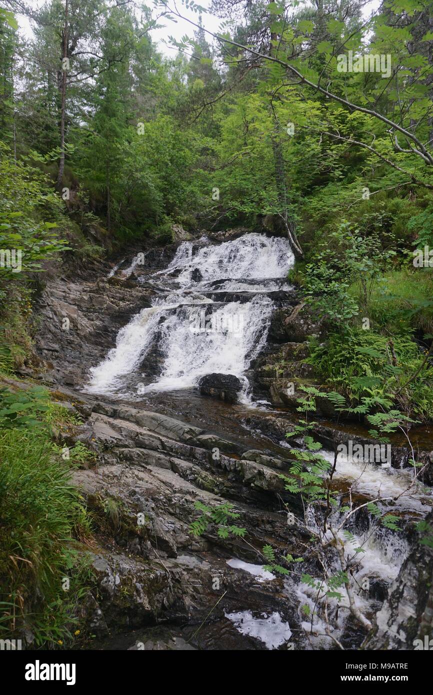 Plodda waterfalls hi-res stock photography and images - Alamy