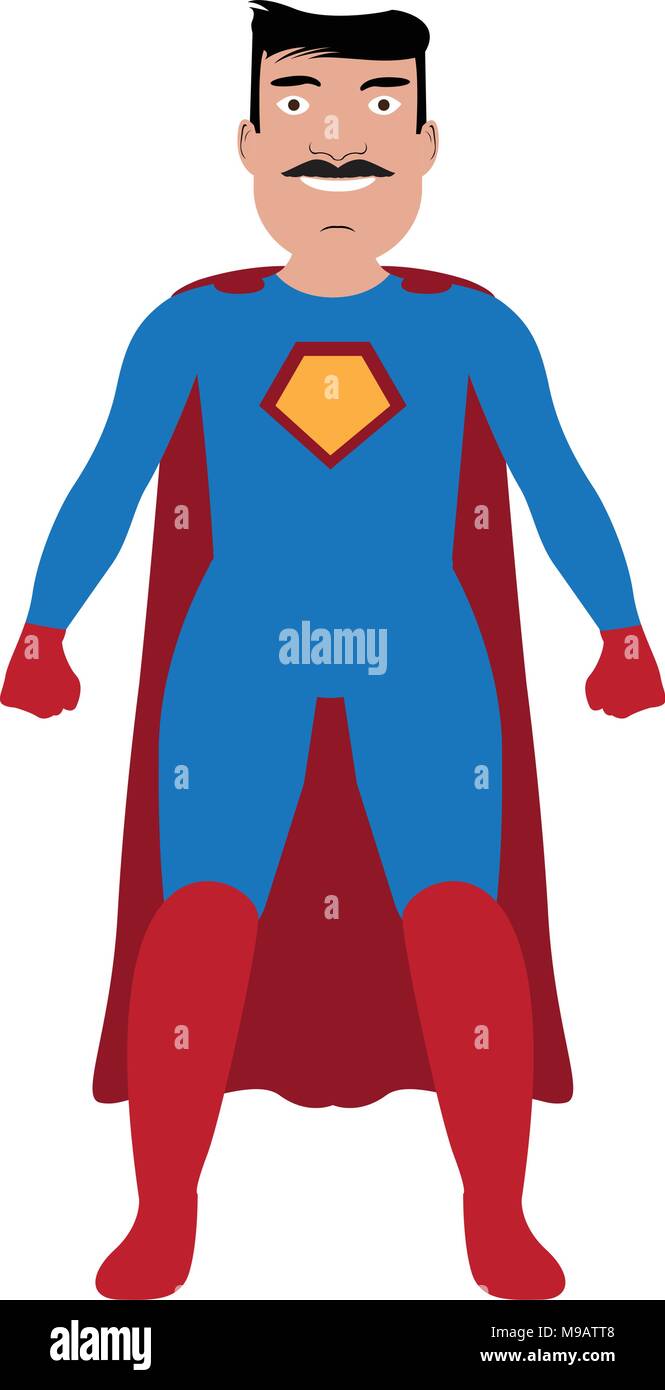 Male superhero cartoon character Stock Vector Image & Art - Alamy