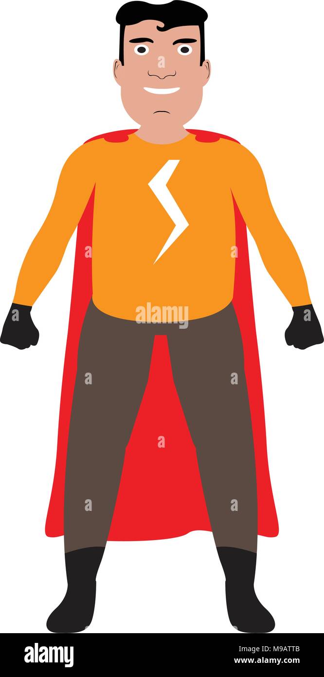 Male superhero cartoon character Stock Vector Image & Art - Alamy