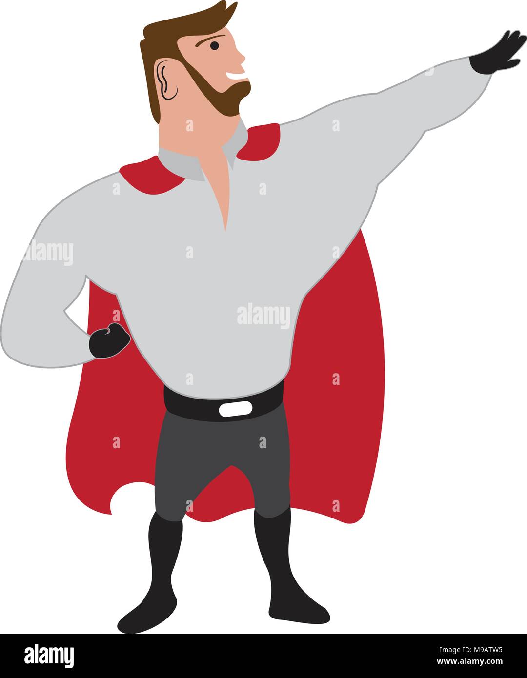Male superhero cartoon character Stock Vector Image & Art - Alamy