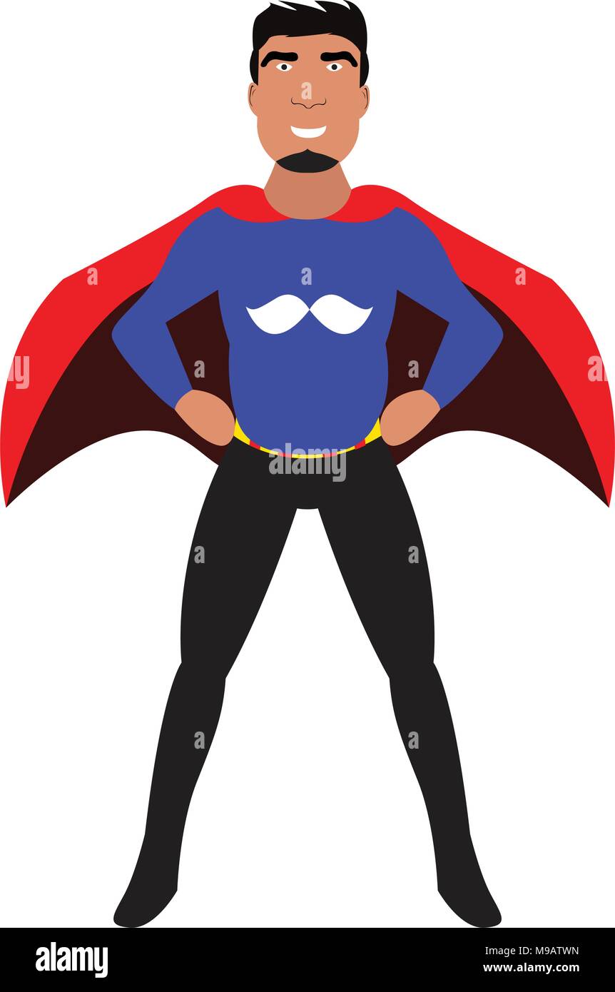 Male superhero cartoon character Stock Vector Image & Art - Alamy