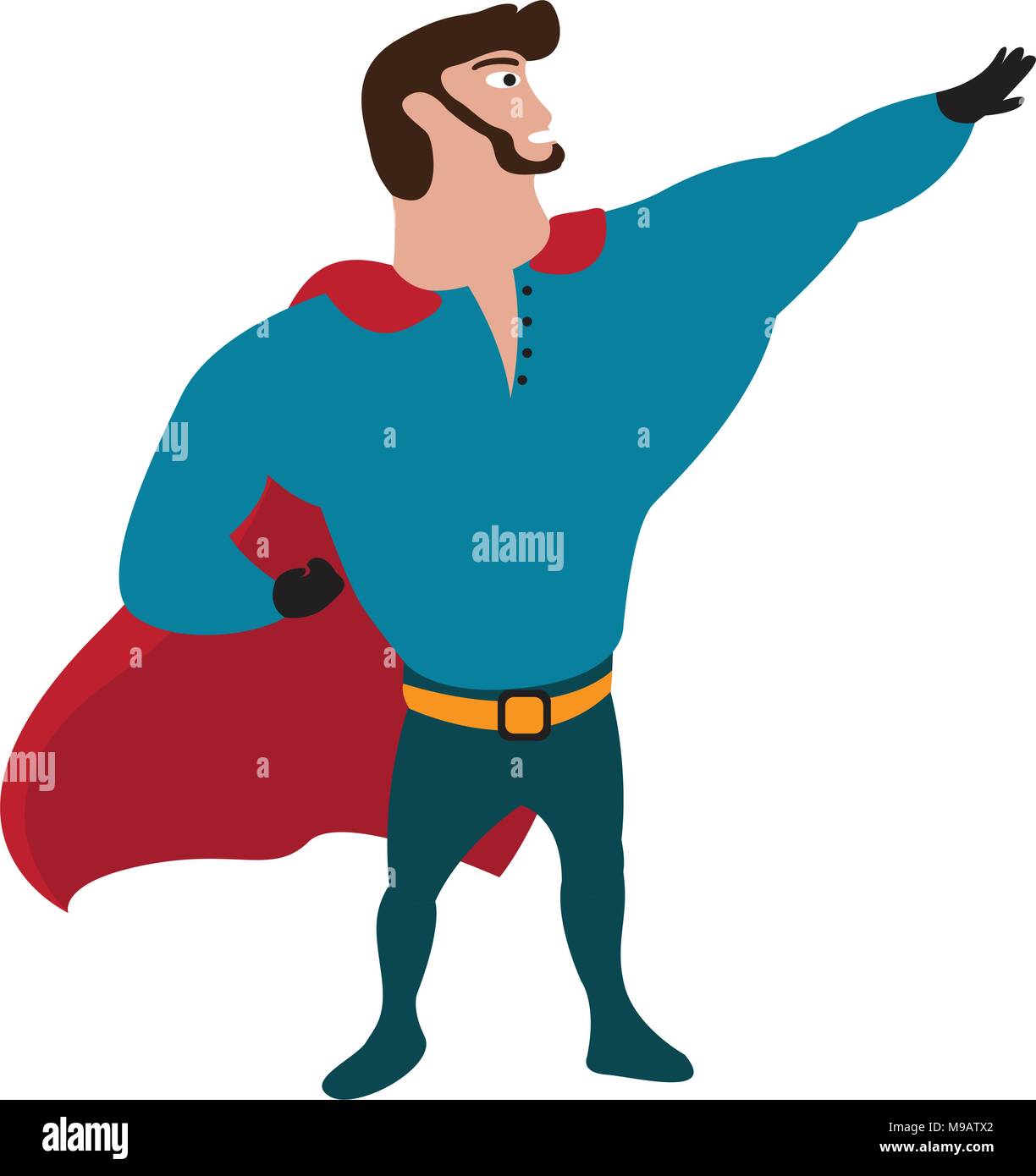 Male superhero cartoon character Stock Vector Image & Art - Alamy