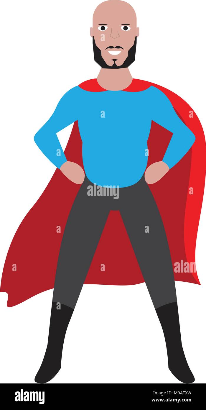 Male superhero cartoon character Stock Vector Image & Art - Alamy