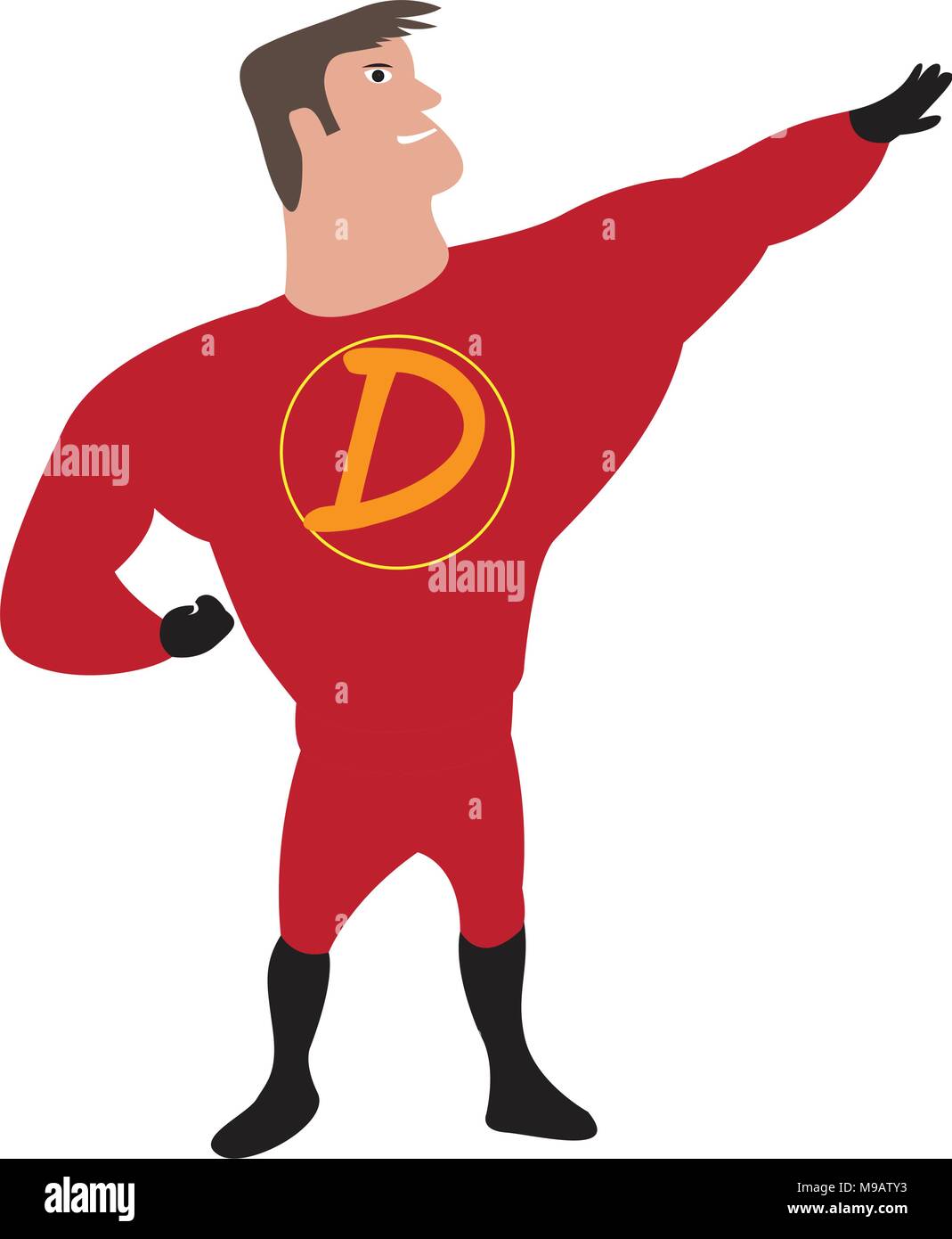 Male superhero cartoon character Stock Vector Image & Art - Alamy