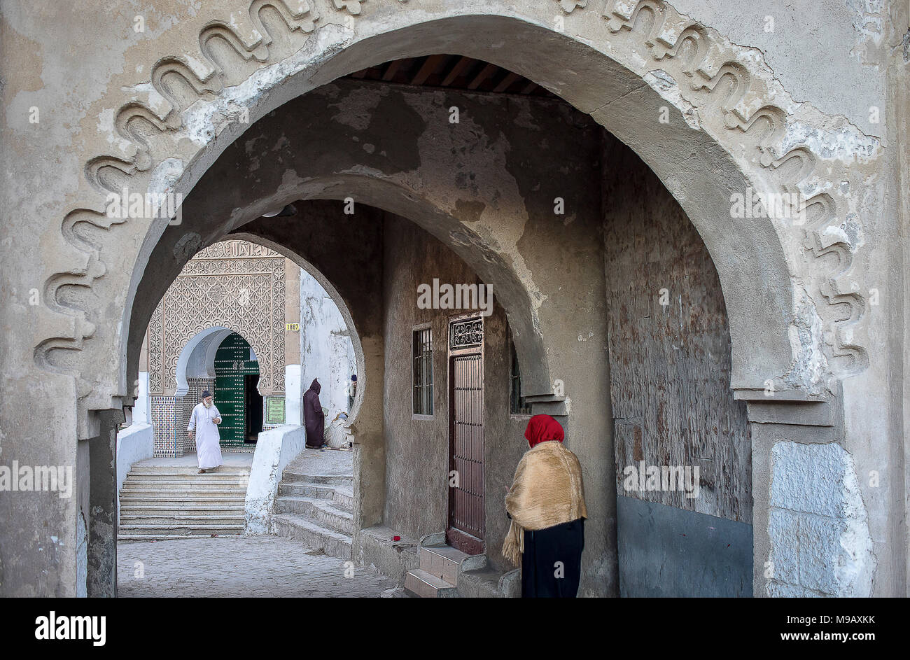 Tetouan medina walking hi-res stock photography and images - Alamy