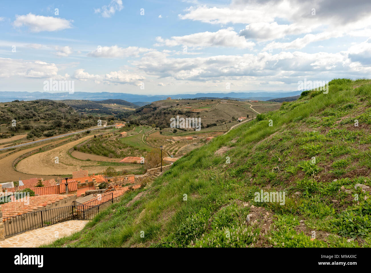 The town of Culla in Castellón, Valencia Stock Photo - Alamy