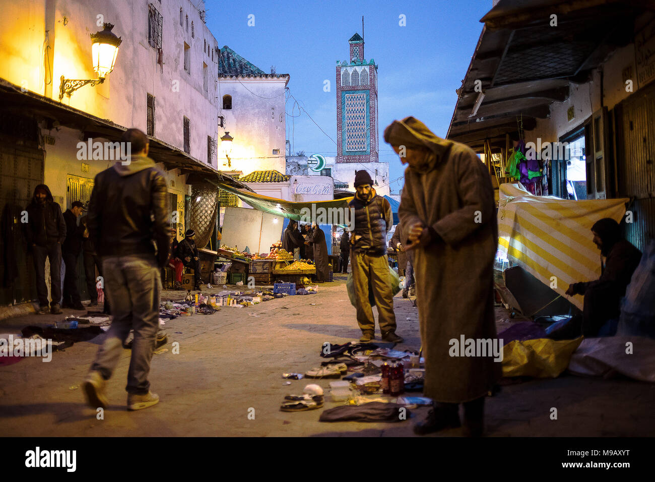 Tetouan medina walking hi-res stock photography and images - Alamy
