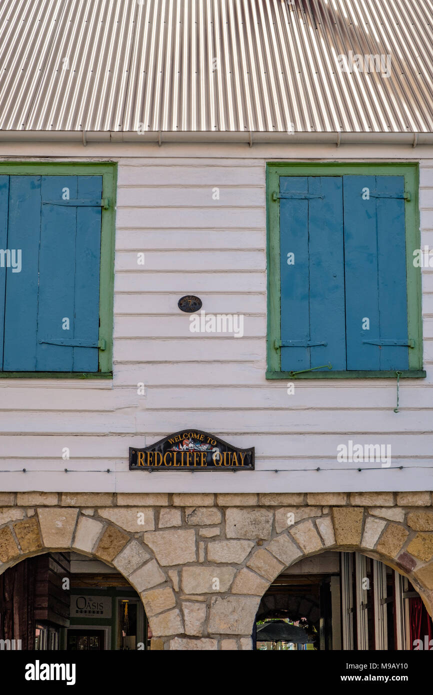 Antigua redcliffe quay hi-res stock photography and images - Alamy