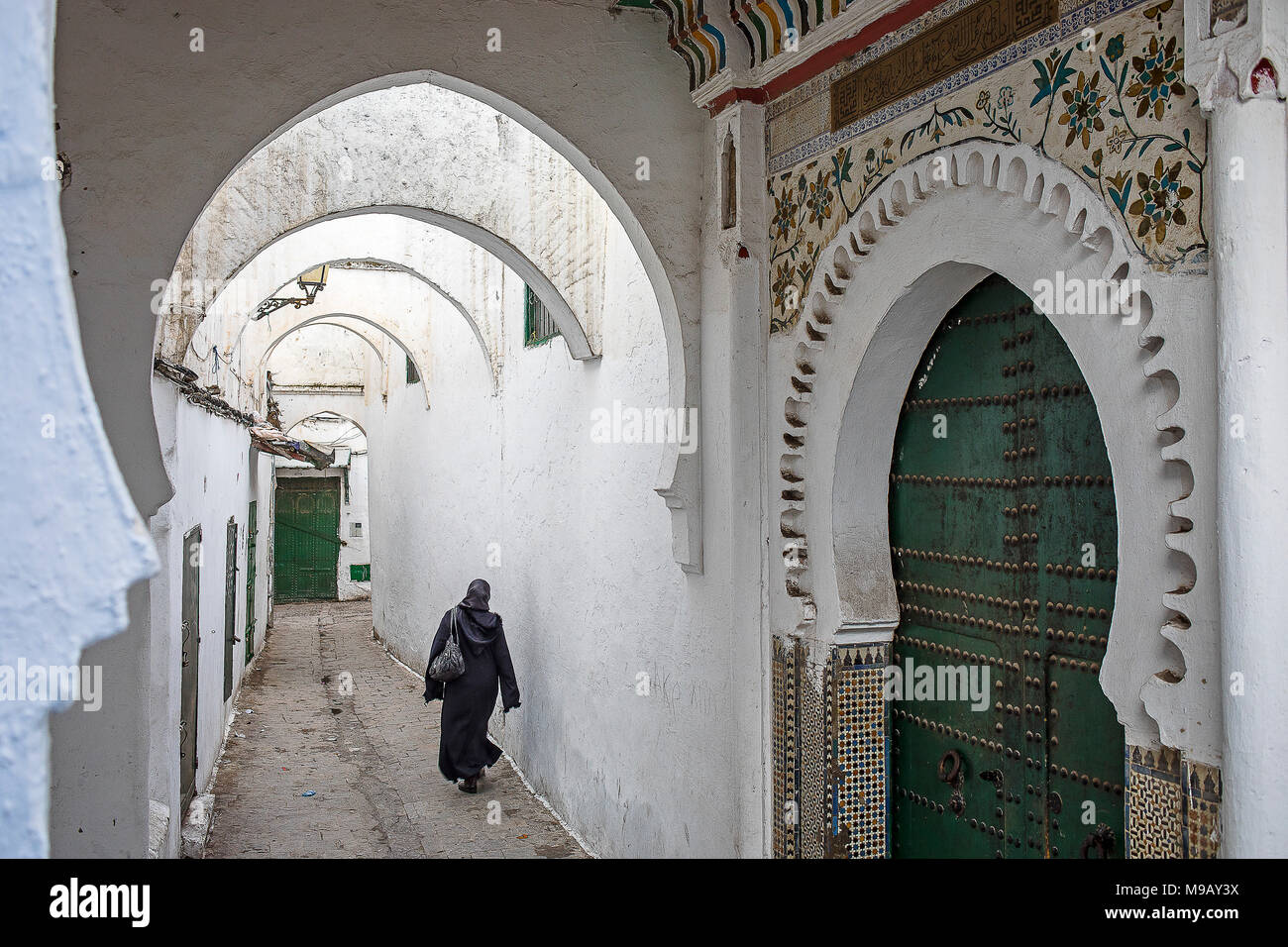 Medina, UNESCO World Heritage Site,Tetouan, Morocco Stock Photo - Alamy