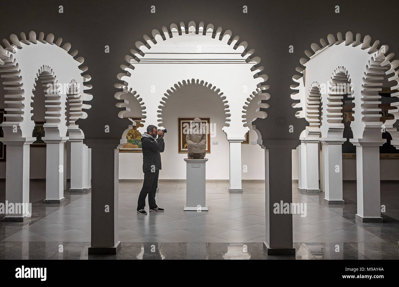 Spanish Colonial Architecture Tetouan Morocco High Resolution Stock ...