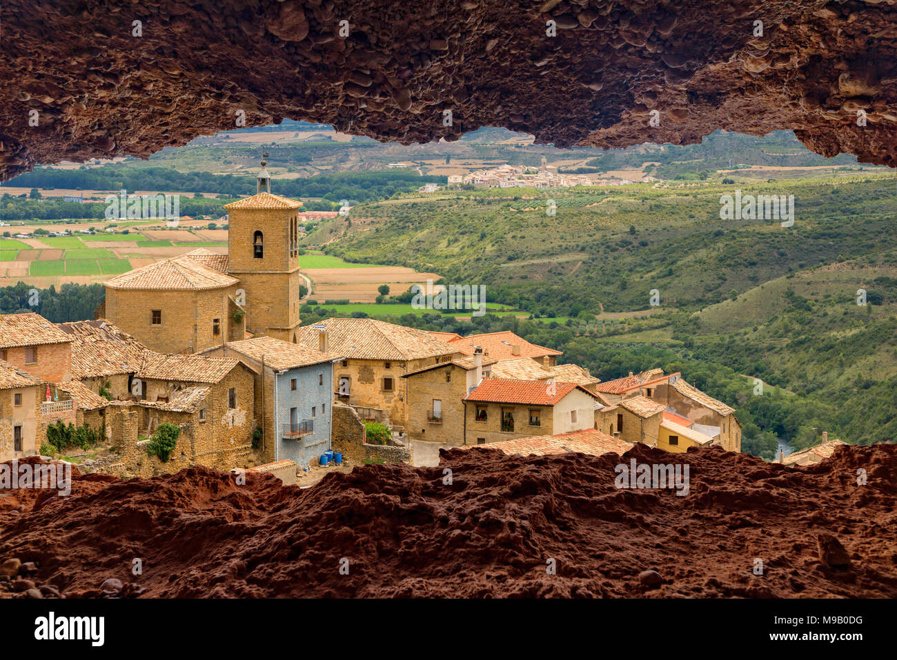 The Mediterranean coast a sunny day in Alcocebre Stock Photo - Alamy