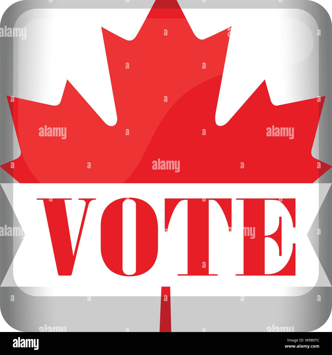 Canada election vote Stock Vector Images - Alamy