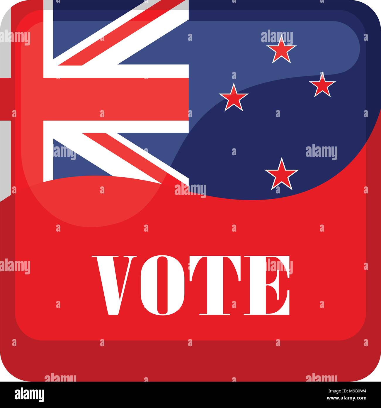 New Zealand campaign button Stock Vector Image & Art - Alamy