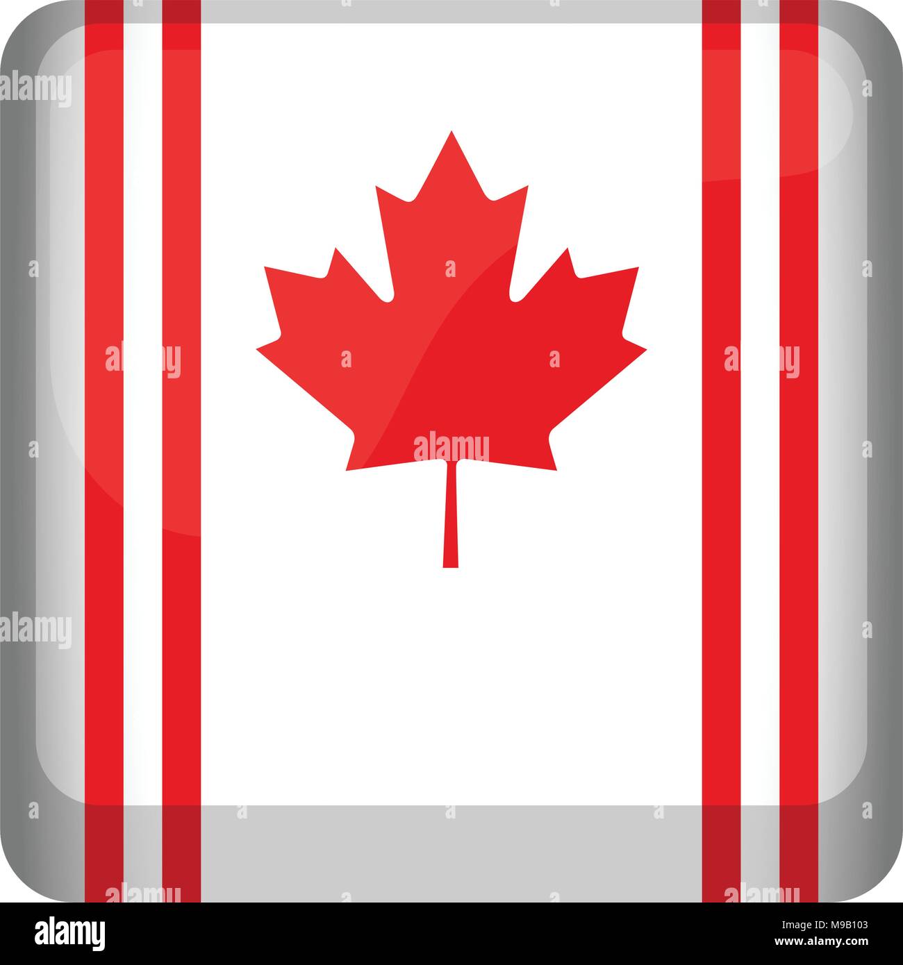 Canada square Stock Vector Images - Alamy