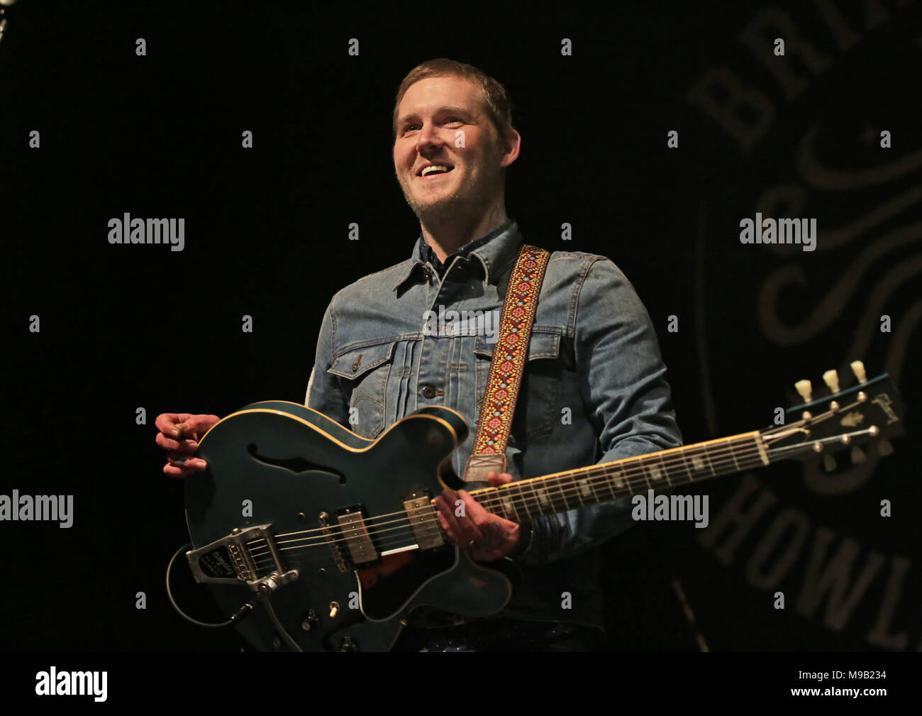 Brian Fallon and the Howling Weather Performing at Manchester O2 Ritz ...