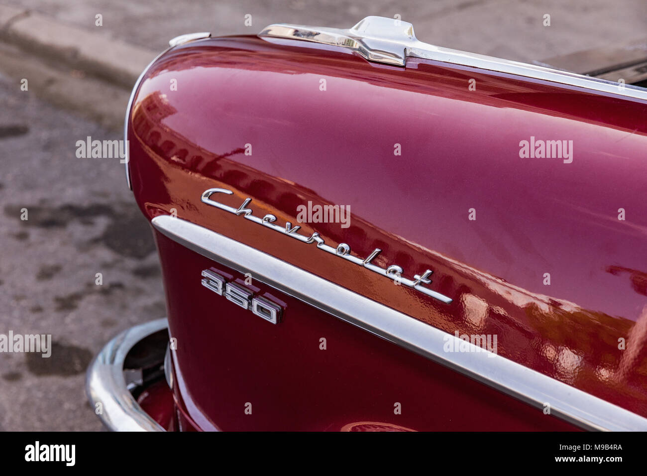 Chevy 350 engine hi-res stock photography and images - Alamy