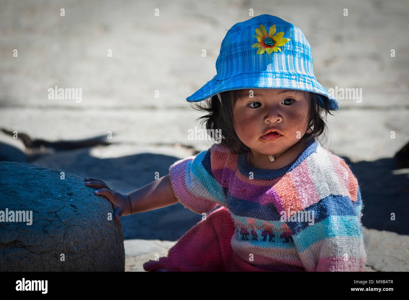 TARABUCO, BOLIVIA – AUGUST 06, 2017: Unidentified young indigenous ...