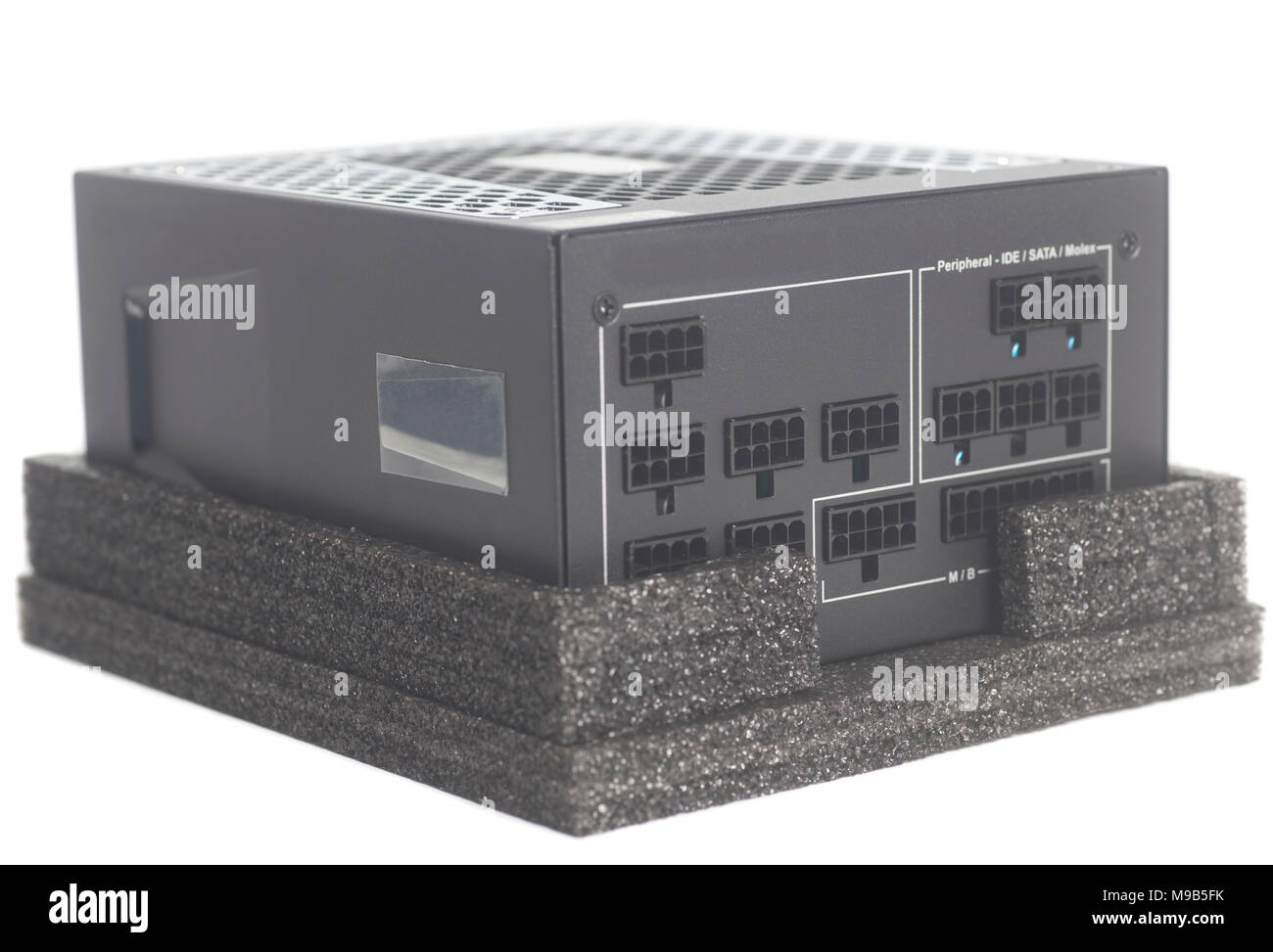 Computer Power Supply Unit isolated on white Stock Photo - Alamy