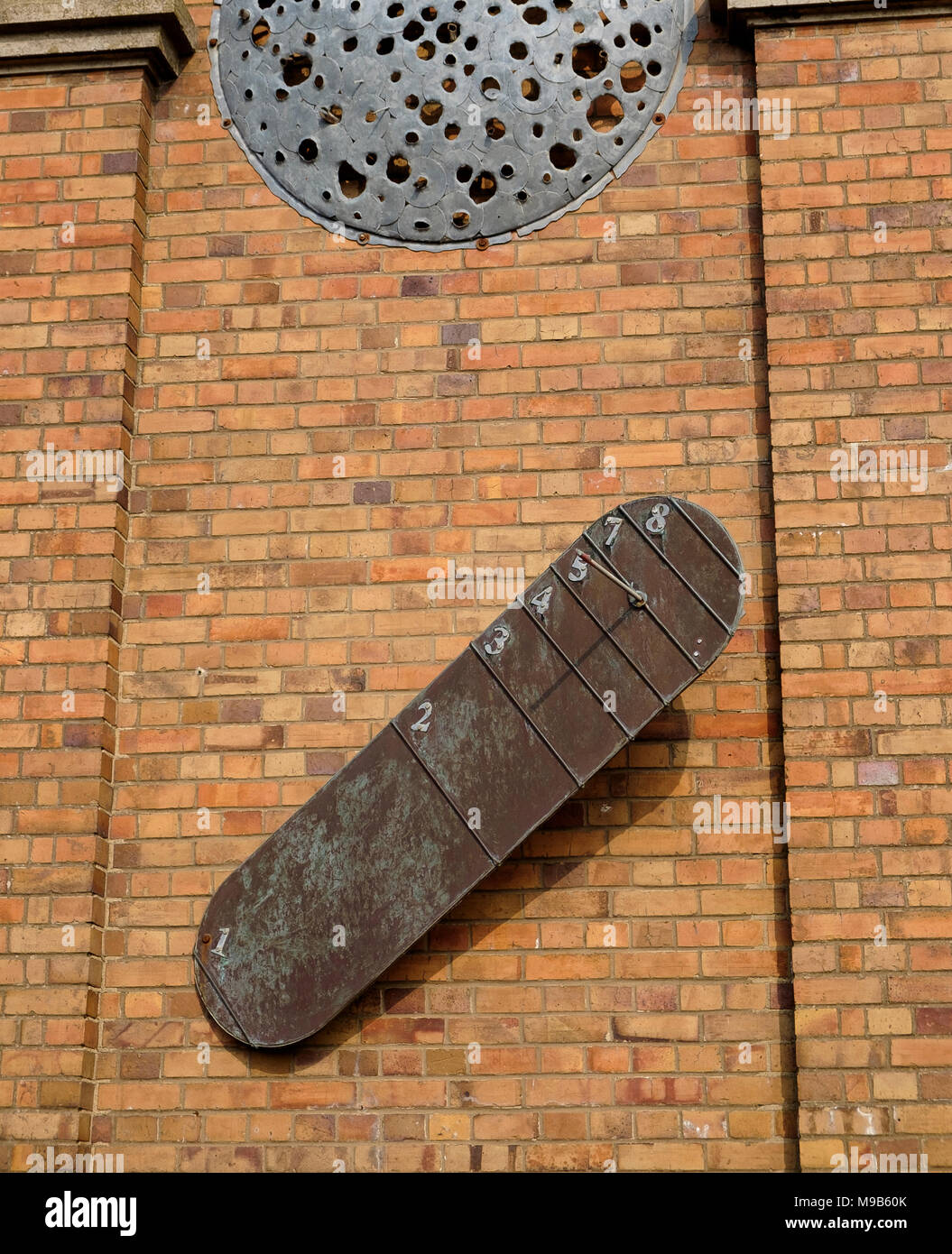 Reading 3 o'clock, this west facing Sundial was added to the Foredown ...