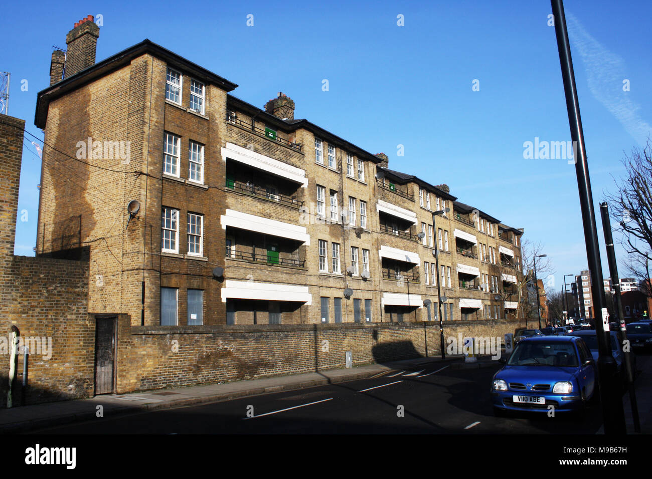 Roman Way Flats Stock Photo - Alamy