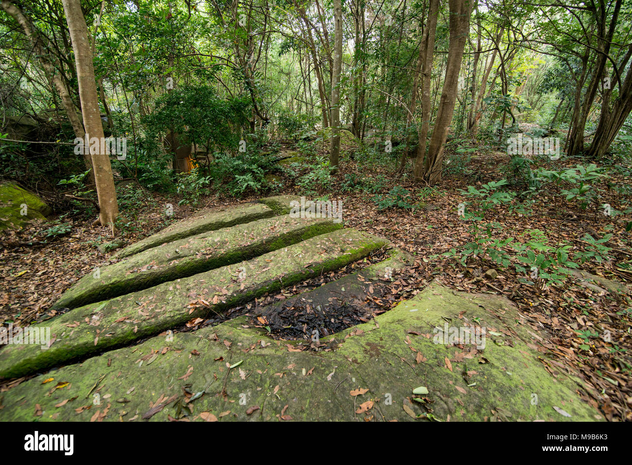 the ancient Quarry of khmer at the town of Ban Kruat at south of the ...