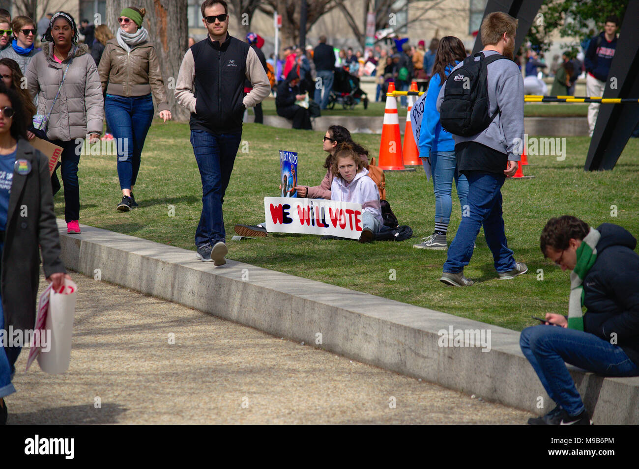 Usa Gun Control Protest High Resolution Stock Photography and Images ...