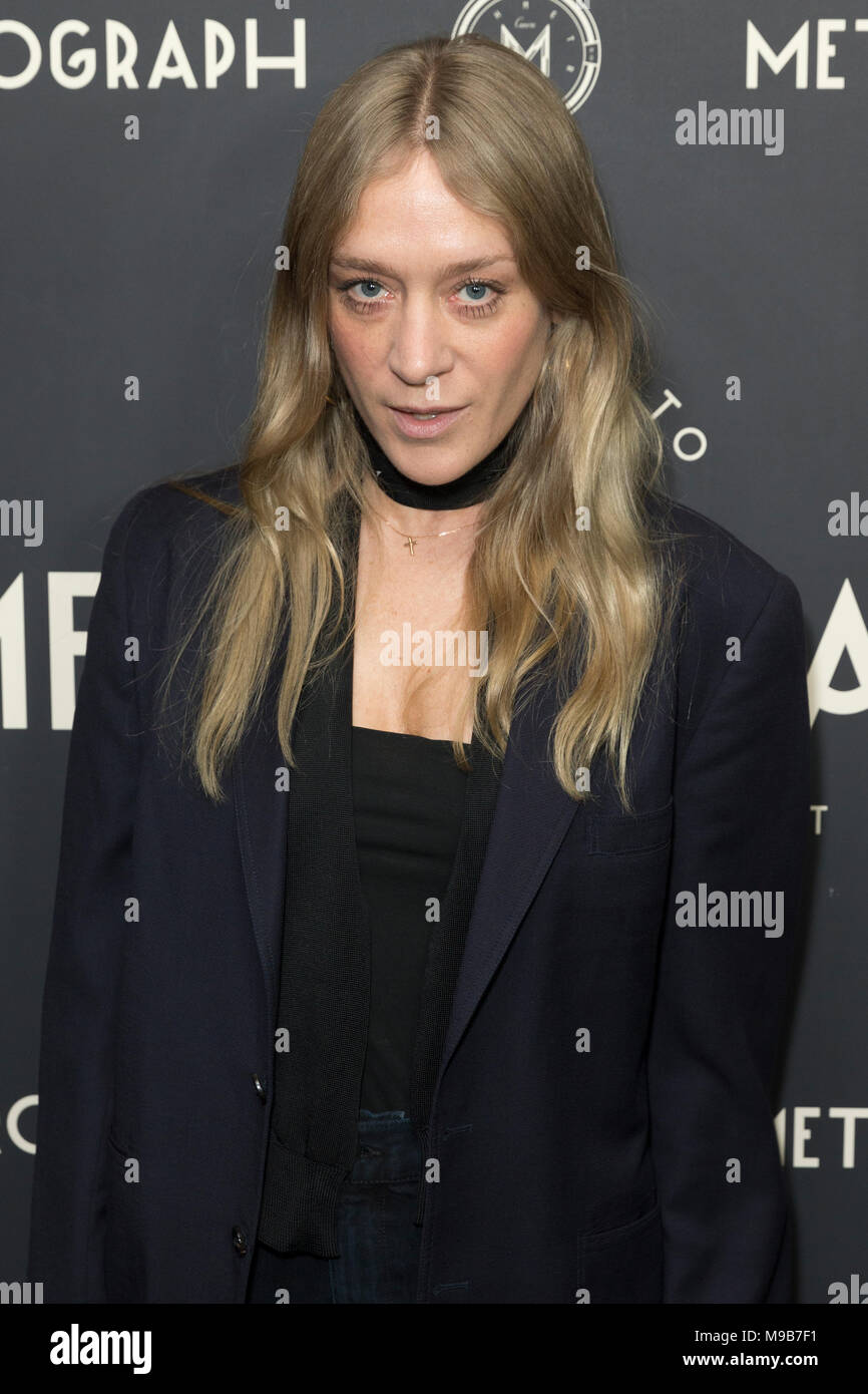 New York, NY - March 22, 2018: Chloe Savigny attends Metrograph 2nd ...