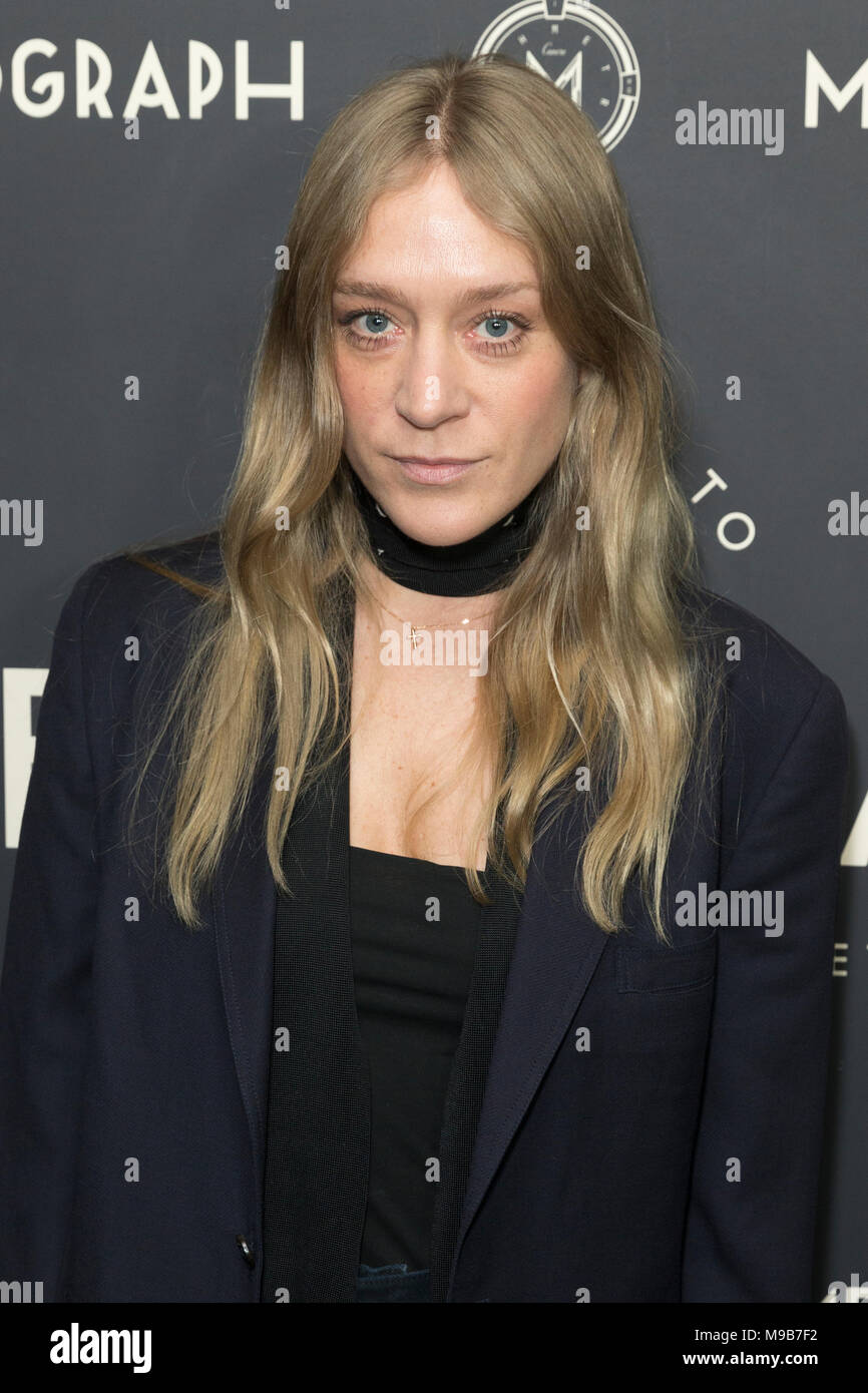 New York, NY - March 22, 2018: Chloe Savigny attends Metrograph 2nd ...