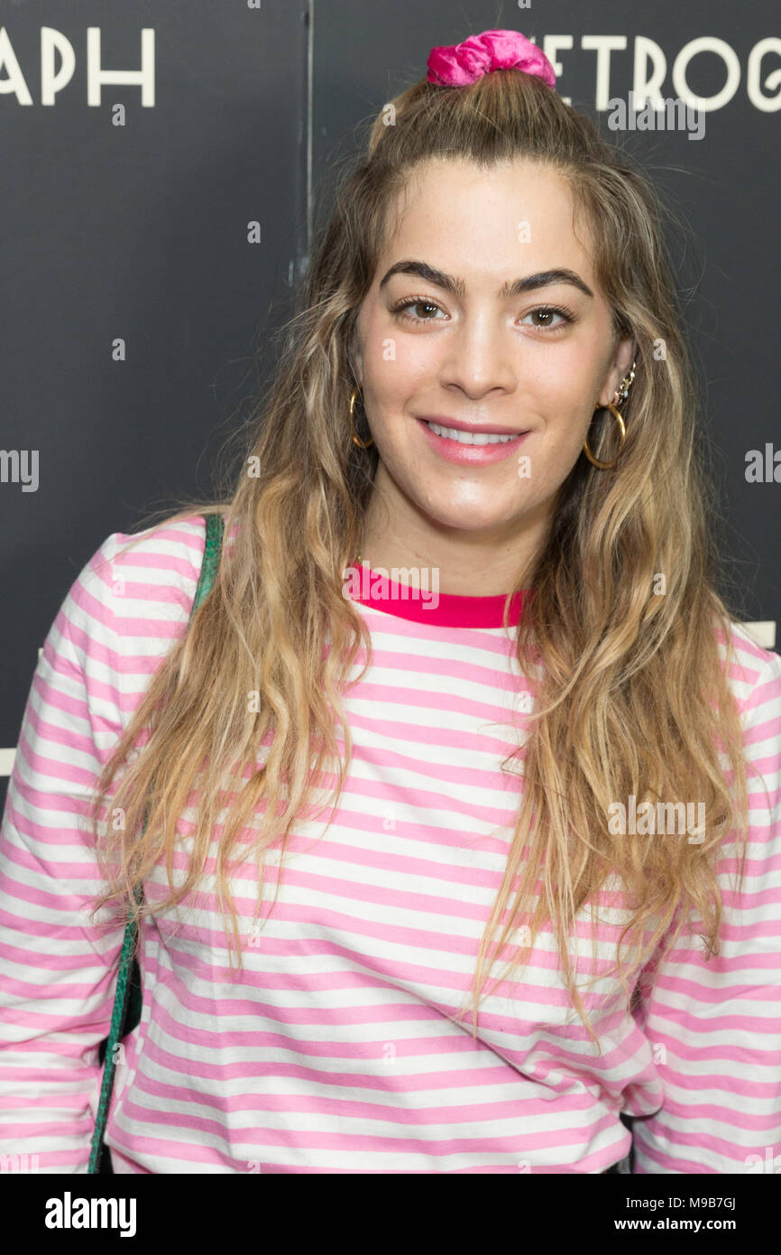 New York, NY - March 22, 2018: Chelsea Leyland attends Metrograph 2nd ...