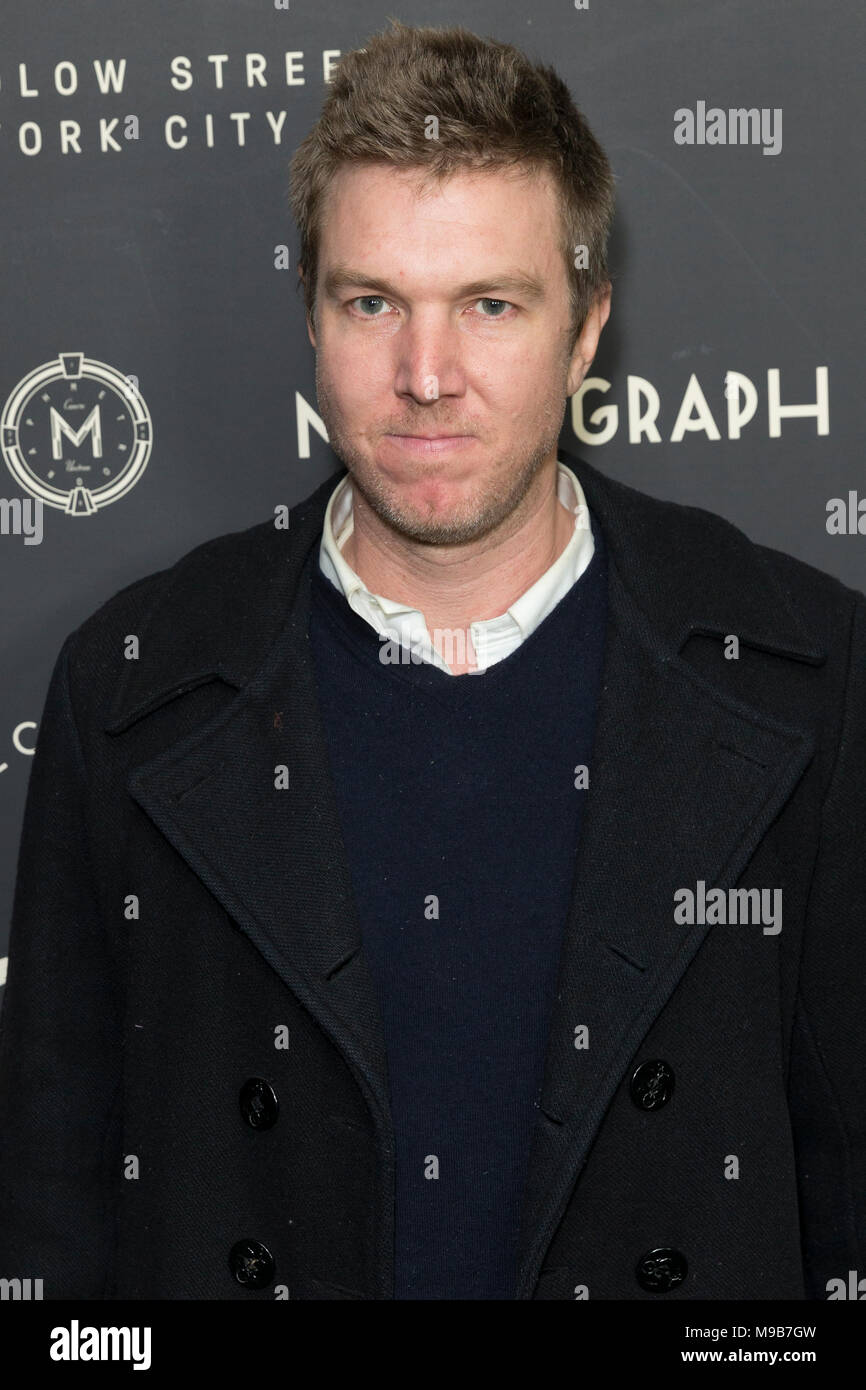 New York, NY - March 22, 2018: Hamilton Leithauser attends Metrograph ...