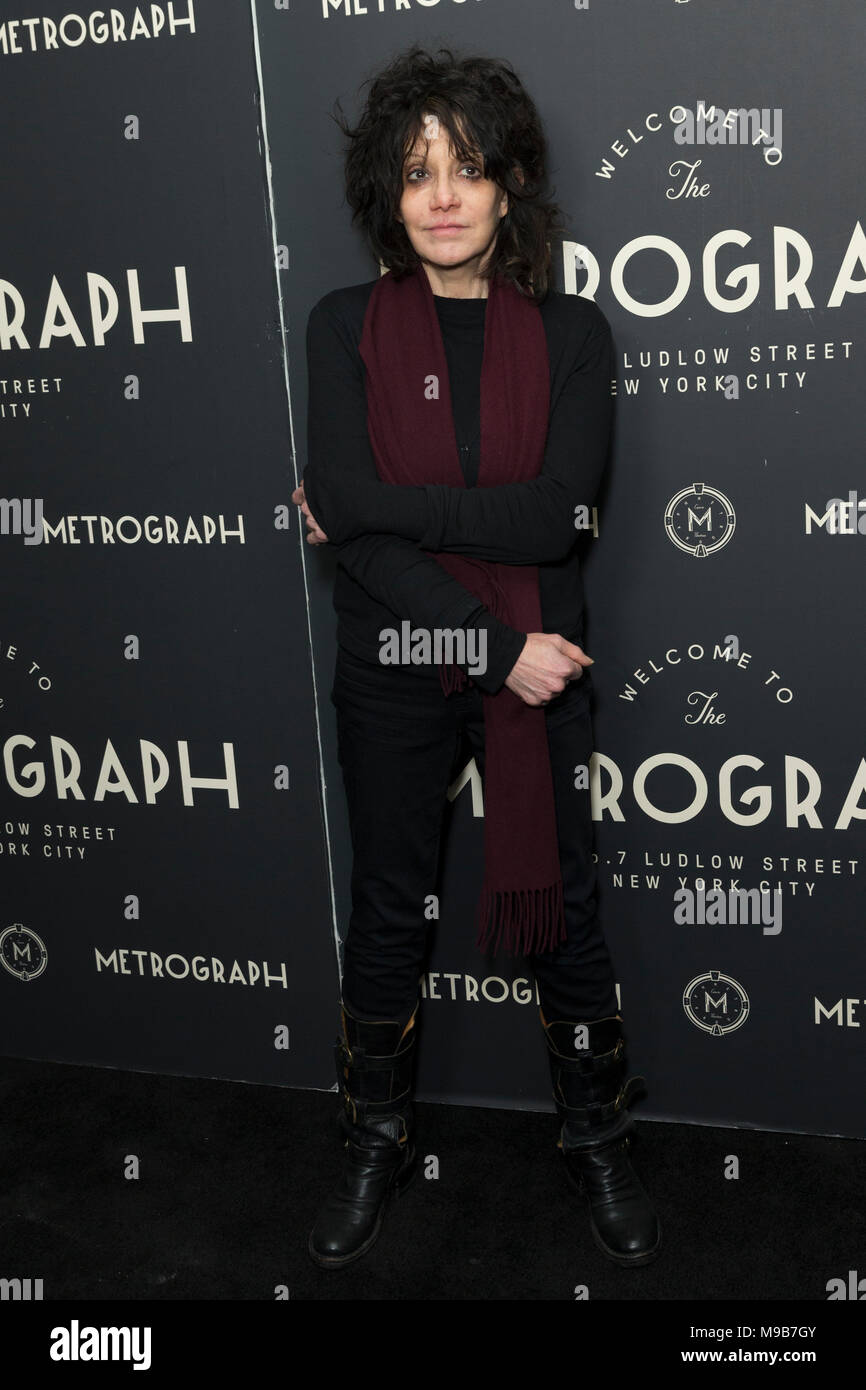 New York, NY - March 22, 2018: Amy Heckerling attends Metrograph 2nd ...