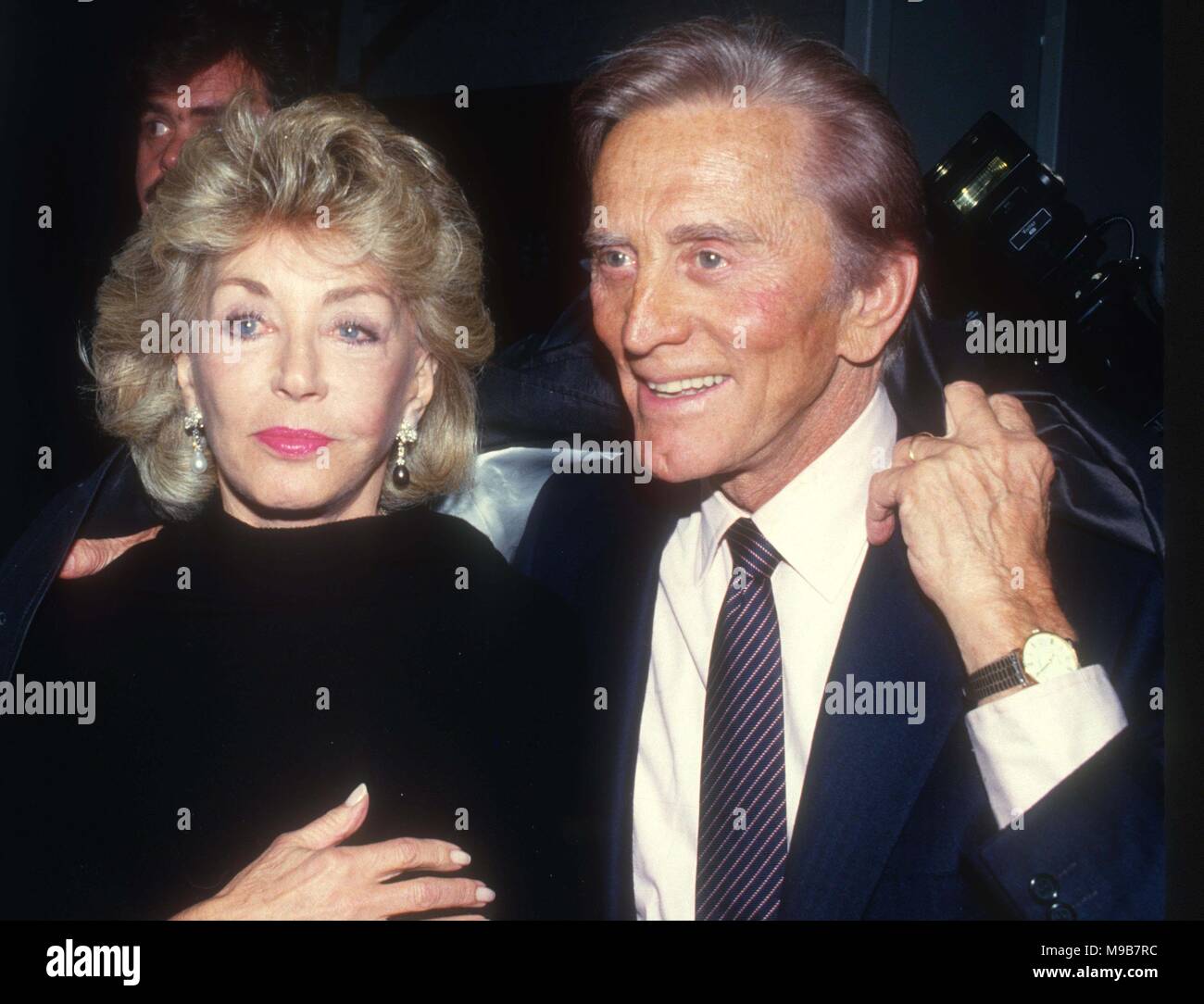 Kirk Douglas and wife Anne 1981 Photo By John Barrett/PHOTOlink Stock Photo - Alamy