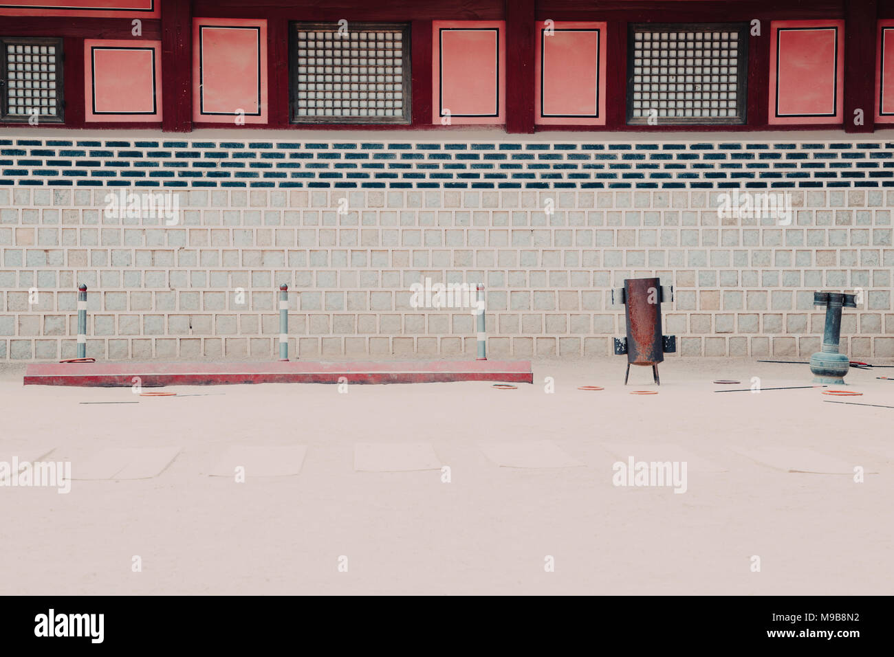 Korean traditional game, called Tuho Stock Photo - Alamy