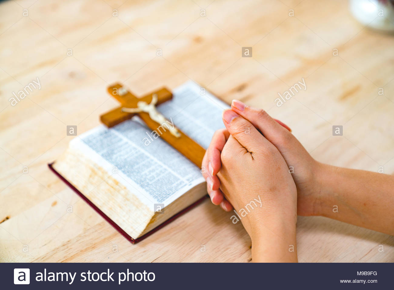 Praying Hands Side View On Stock Photos & Praying Hands Side View On ...